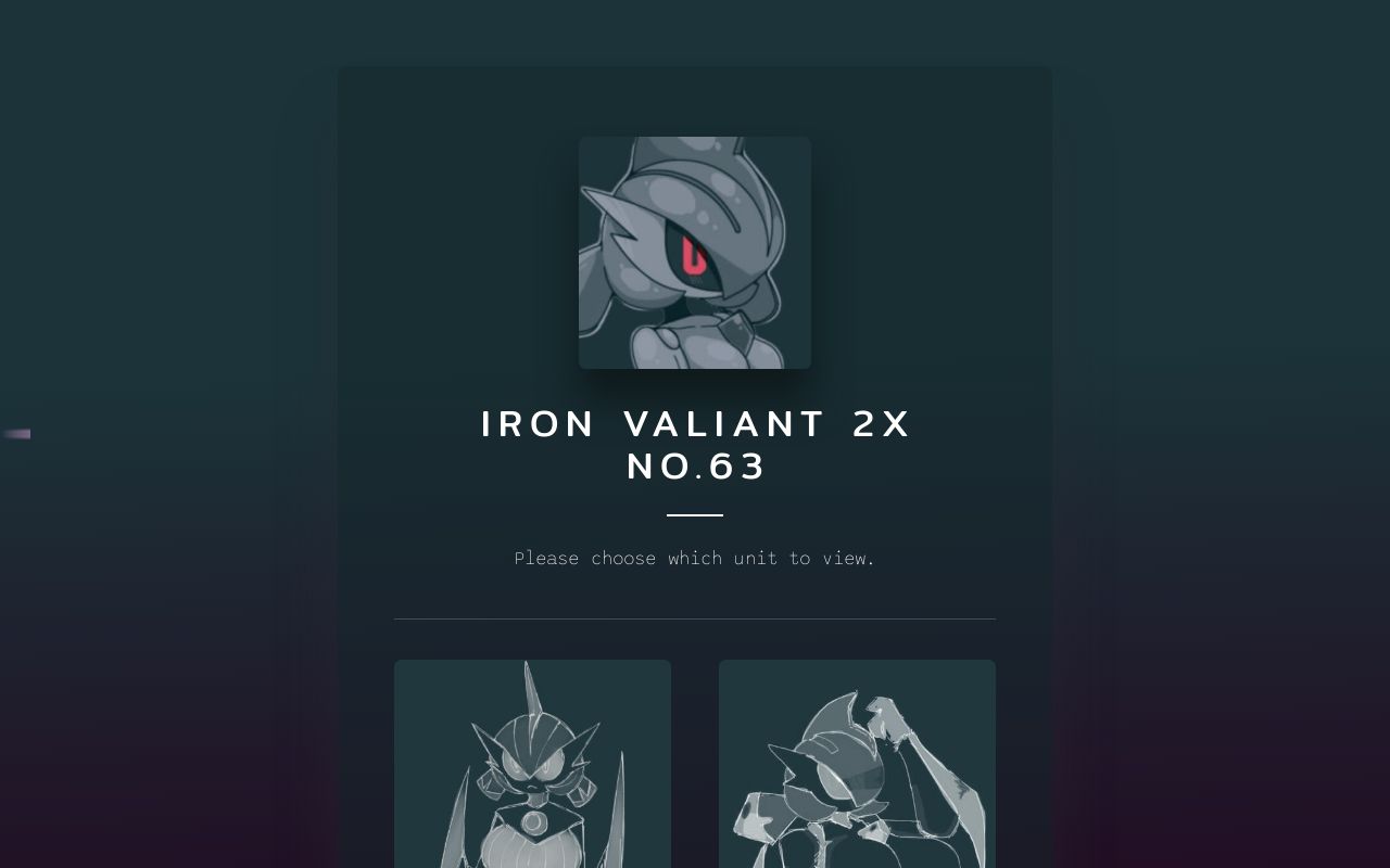 Iron Valiant 2X No.63